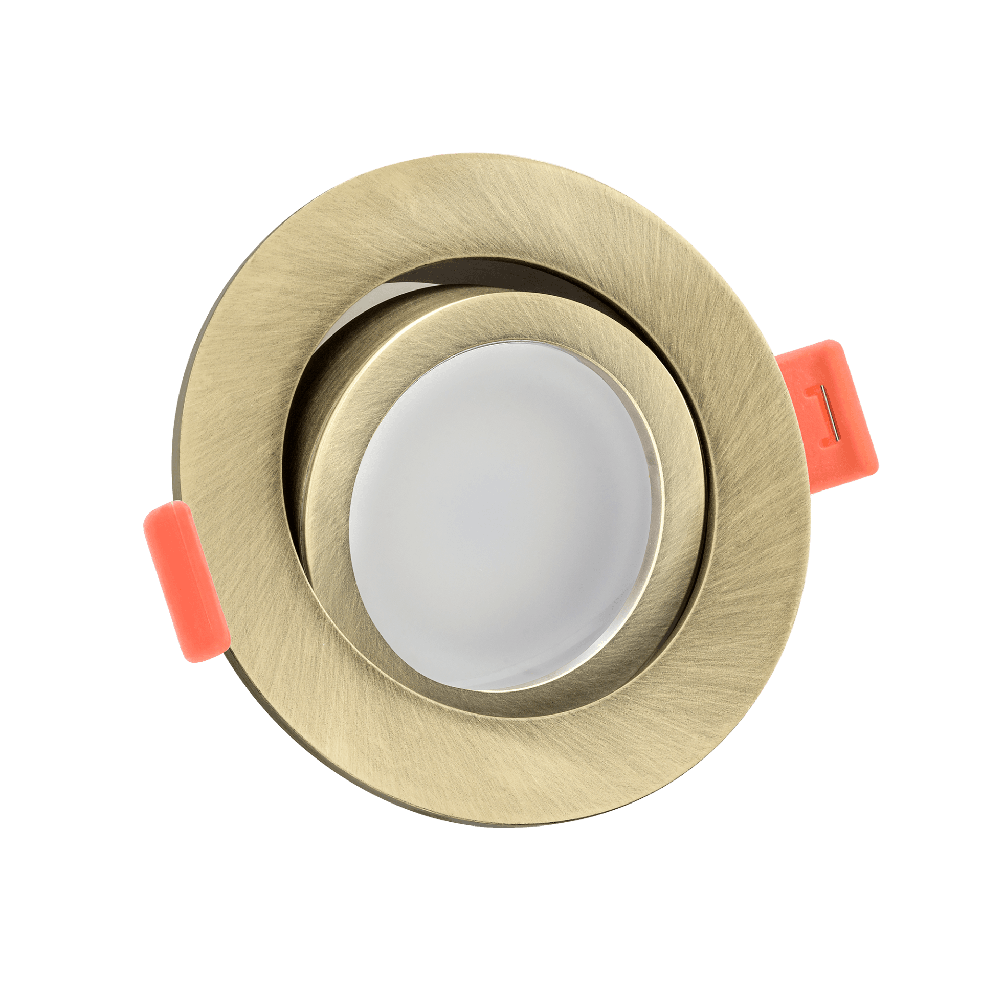 LED-Einbaustrahler 230V nur 25mm flach DIMMBAR 7W statt 70W Aluminium ...