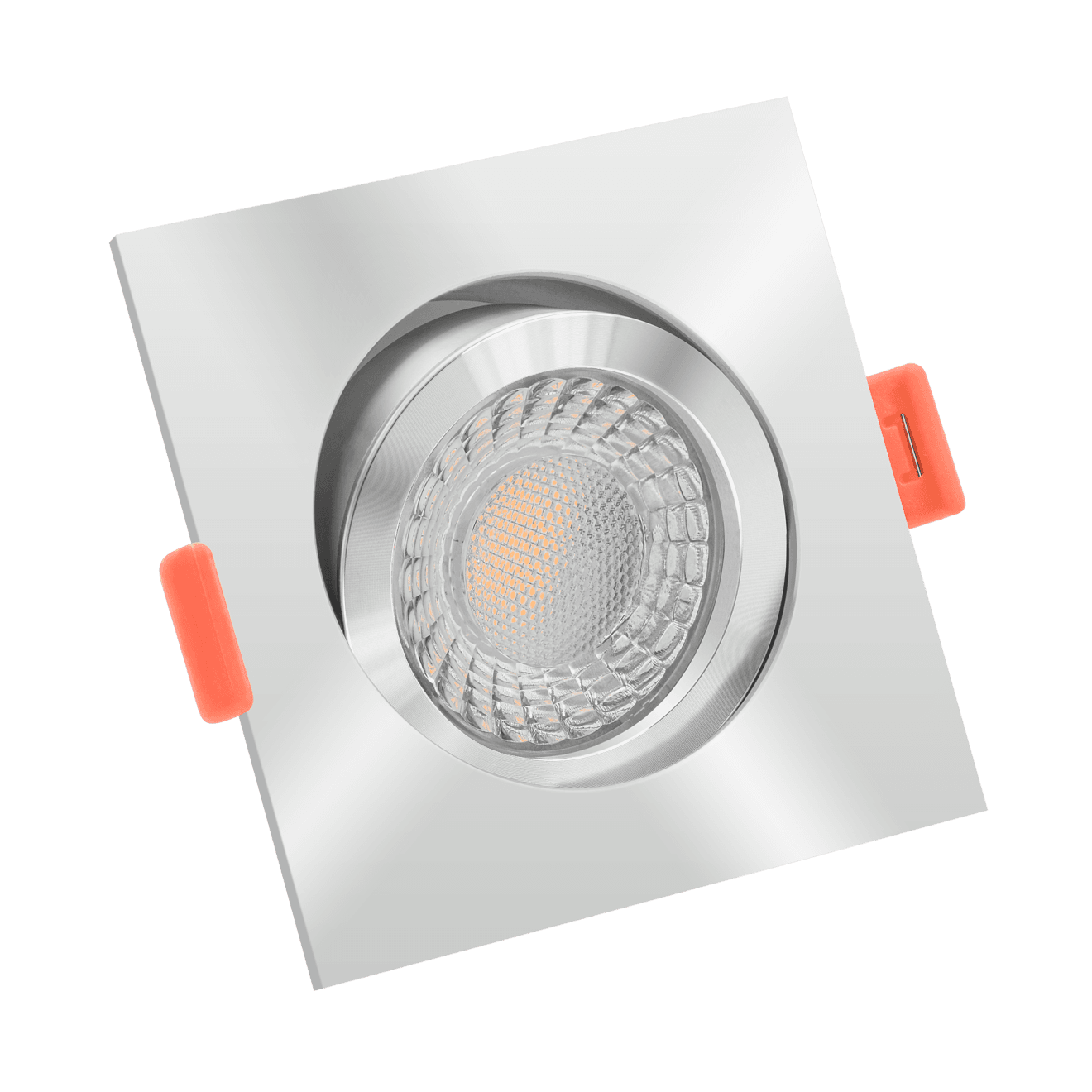 LED-Einbaustrahler 230V nur 25mm flach DIMMBAR 7W statt 70W Aluminium ...