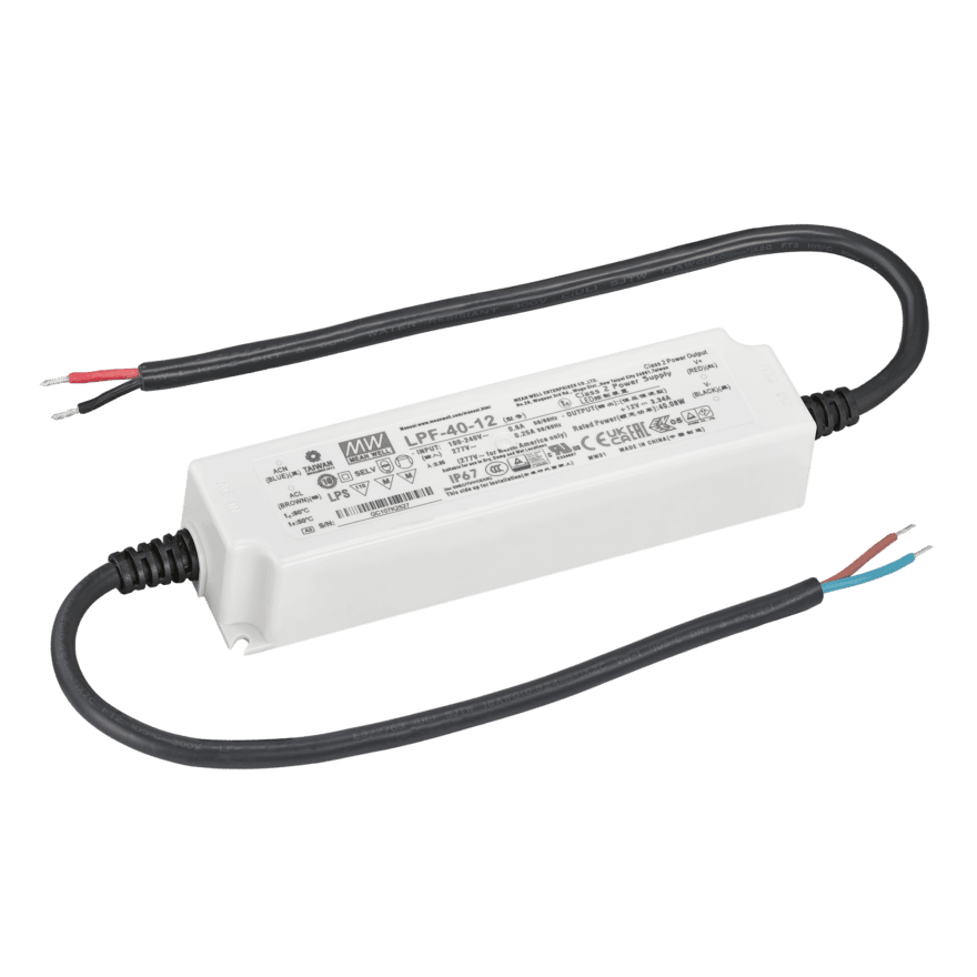 Passender Trafo für unsere 12V DC 1,2W Mini-Spots | 25W / 40W ...